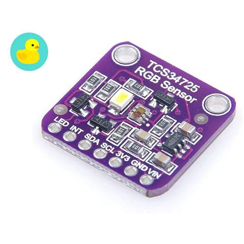 Tcs34725 Rgb Color Sensing Detection Sensor With Ir Filter Shopee