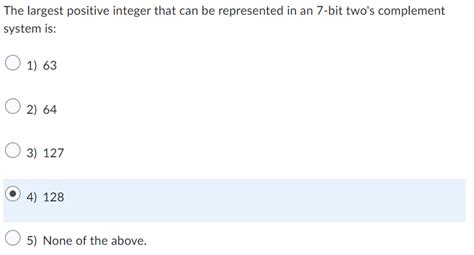 Solved Is This Correct The Largest Positive Integer That Chegg