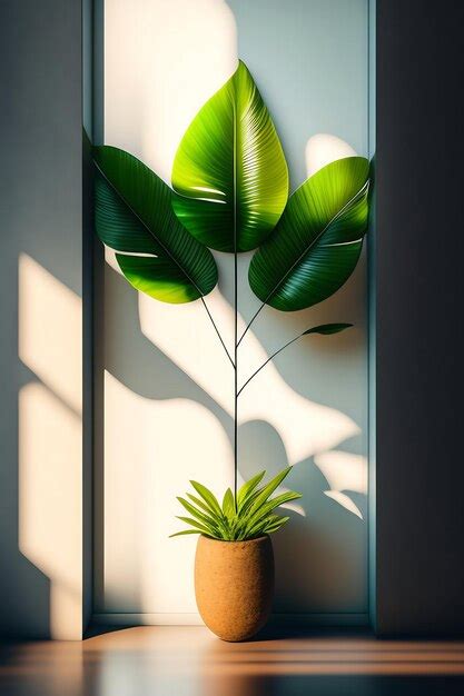 Premium Ai Image Beautiful Tropical Tree With Green Small Lanceolate Leaf Shape In Sunlight