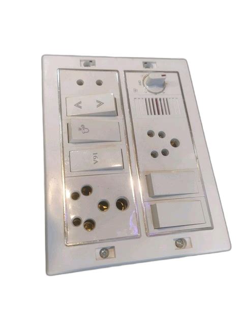 Modular Switch Socket Combination Pvc Module Size 25x20cm Lxw At ₹ 350 Piece In New Delhi