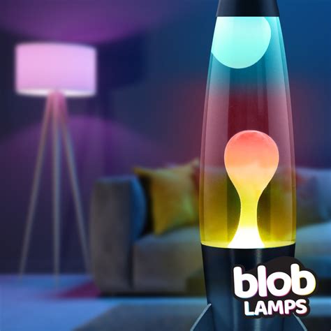 Blob Lamp Rocket Sunset Lava Lamp