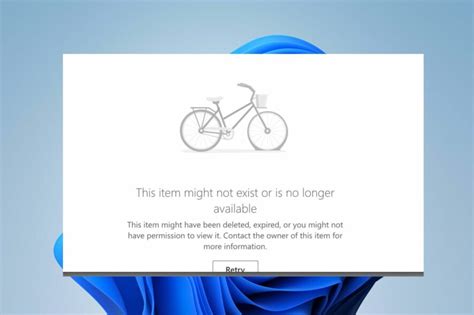 This Item Might Not Exist Error In Onedrive 5 Ways To Fix