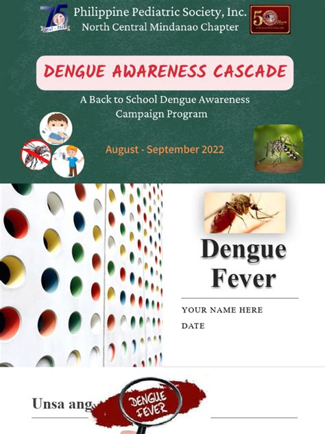 Dengue Fever Lecture For Schools Pdf