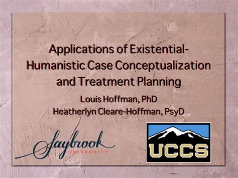 Pdf Applications Of Existential Humanistic Case Conceptualization And