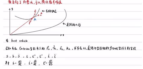 Frenet坐标系与笛卡尔坐标系转换 知乎