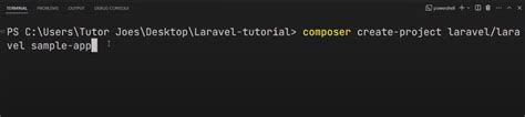 Create New Laravel Project