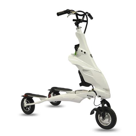 Trikke Fully Electric Vehiclescooter New White Ps Auction We