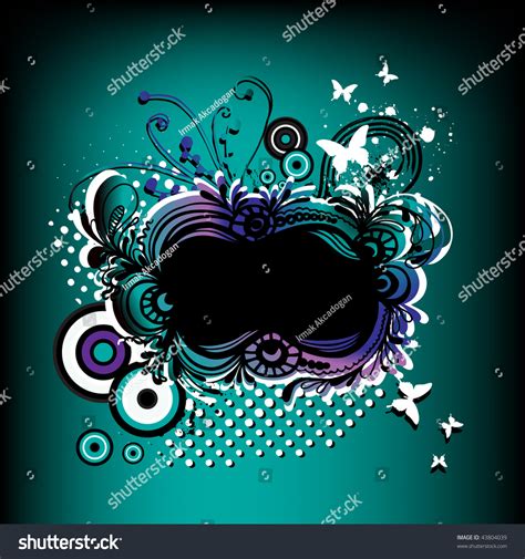 Abstract Background Text Stock Vector Royalty Free 43804039