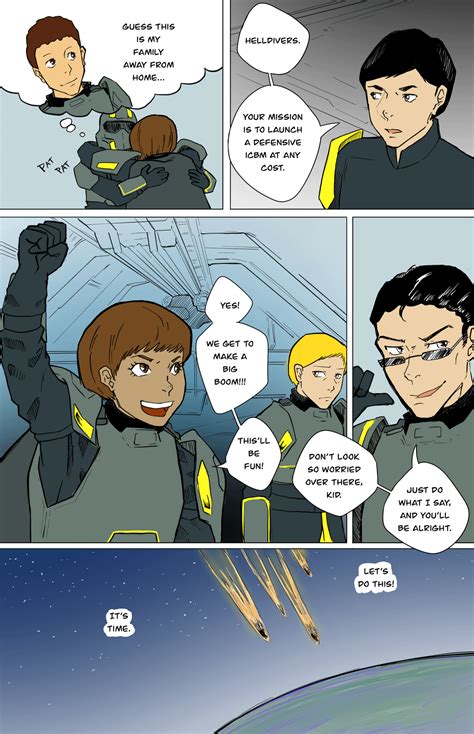 [oc] My Yet Untitled Helldivers Comic Part 2 R Helldivers