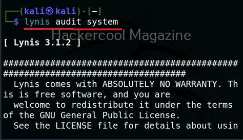 Beginners Guide To Lynis Hackercool Magazine