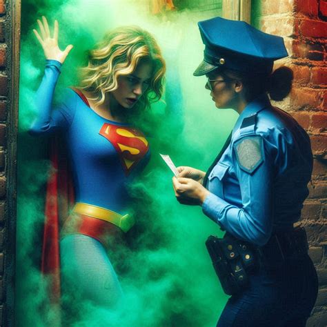 Supergirl Sneaking About By Popooobb On Deviantart