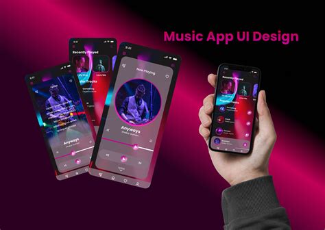 Music Streaming App Ui Ux Design Behance