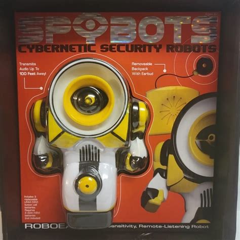 Nsi Toys Spybots Cybernetic Security Robots Roboear Remote