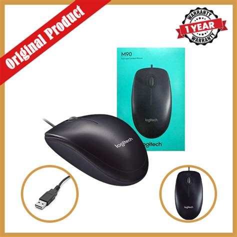 Logitech M90 Full Size Corded Mouse Daraz Lk