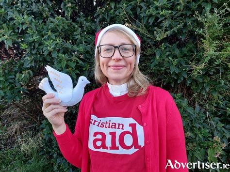 Advertiserie Galway Clergywoman Hangs Peace Dove For People Devastated By War