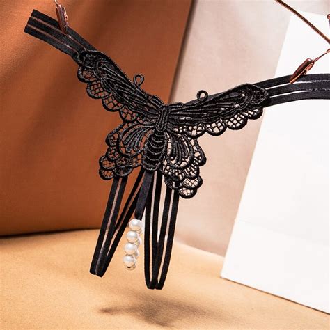 따뜻한 단계 투명 여성 팬티 스위트 속옷 오픈 가랑이 끈 자수 섹시 란제리 에로틱 비즈 G 스트링 T백 Aliexpress