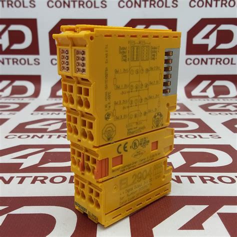 El2904 Beckhoff Output Terminal Ethercat 0 5a 24vdc 221ma