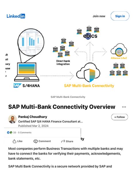 Sap Multi Bank Connectivity Overview Pdf Banks Enterprise Resource Planning