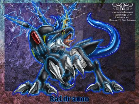 Digimon Raidramon By Juctoo On Deviantart Digimon Digimon Adventure Digimon Digital Monsters