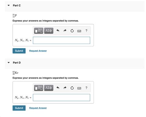 Solved Part A Si Express Your Answers As Integers Chegg
