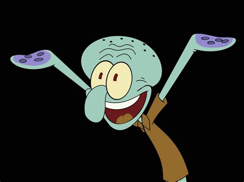 Download Squidward Tentacles Cynical Character Wallpaper
