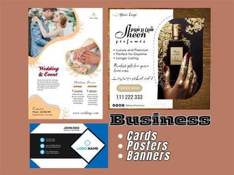 Dazziling Business Card Stationery Design Posters And Banners Upwork