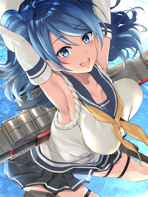 浦風丁改舰队收藏浦風艦隊これくしょん浦風丁改乳風 触站