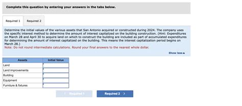 Problem 10 12 Algo Acquisition Costs Lump Sum