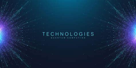 Premium Vector Quantum Computing Concept Deep Learning Artificial