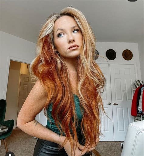 Red Hair W Money Pieces Dirty Hair Red Hair Glossy Hair