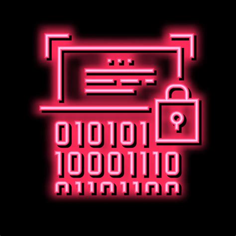 Binary Encryption Color Icon Vector Illustration Sign 20375582 Vector