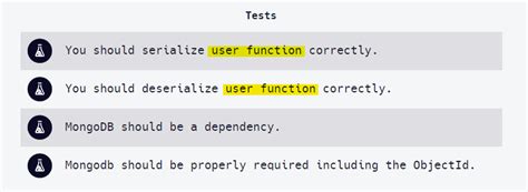 User Function Was Meant To Be User Object Tests In Serialization Of A User Object