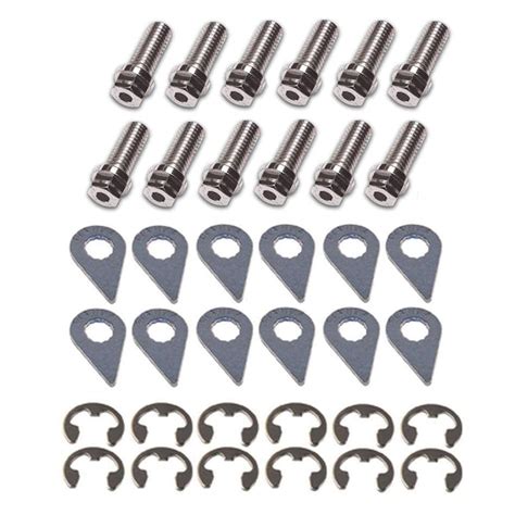 Stage 8 8918s Locking Header Bolts Various Sizes Hex Head Set Of 12