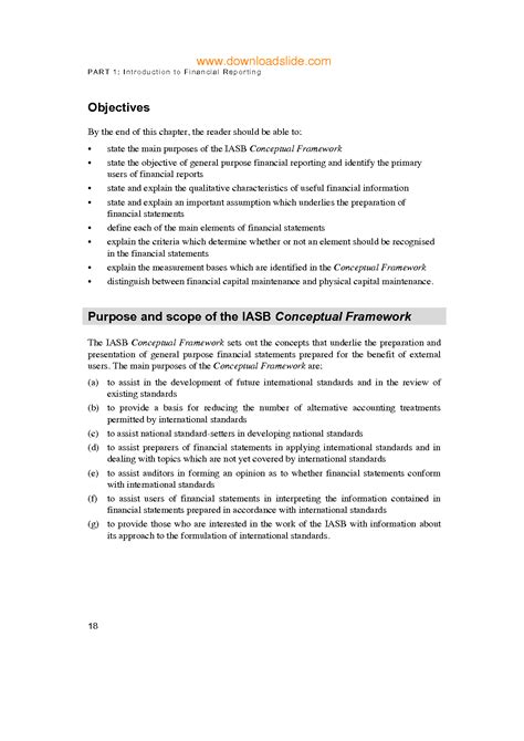 SOLUTION The Iasb Conceptual Framework Studypool