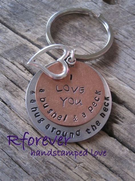 I Love You Keychain