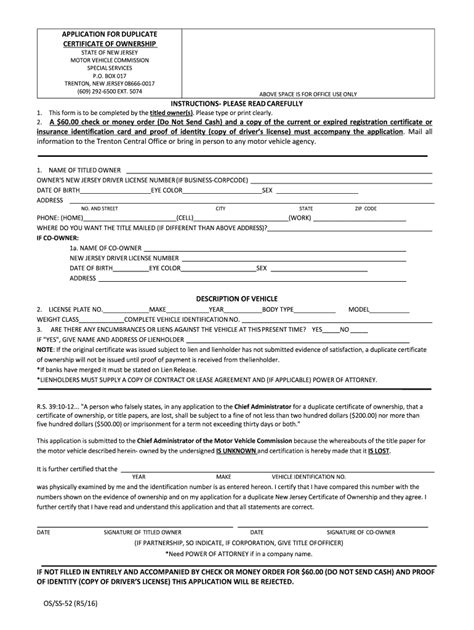 Application For Certificate Of Ownership Fill Out And Sign Online Dochub