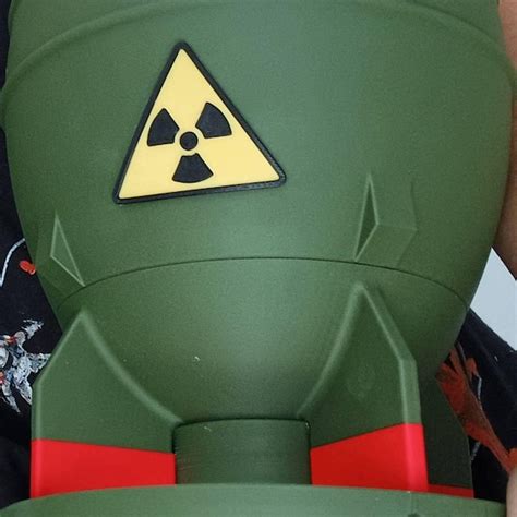Mini Nuke Prop Container Fanart Themed Storage Box Etsy