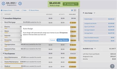 Auto Assign 101 Ynab