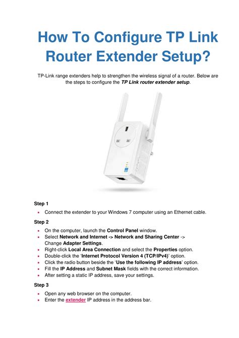 Ppt 9 Easy Steps How To Configure Tp Link Router Extender Setup