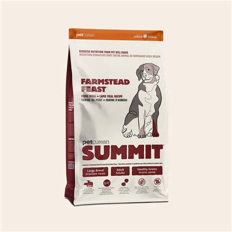 Summit Farmstead Feast Lg Breed Adult Dog 25lb Pet Food And More