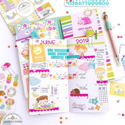 Doodlebug Design Inc Blog Daily Doodles Planner Pages With Nathalie