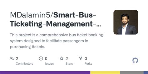 Github Mdalamin5smart Bus Ticketing Management System Using Mysql