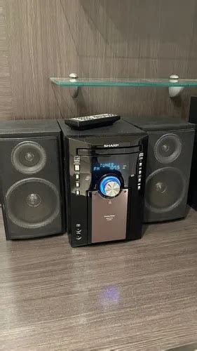 Mini System Sharp Xl Dk257 Potência Rms 50w Preto 160 W Mercadolivre