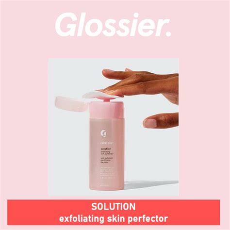 Szauthentic Glossier Solution Exfoliating Skin Perfector With Aha Bha