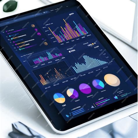 A Dynamic Dashboard Displaying Various Types Of Charts Such As Bar