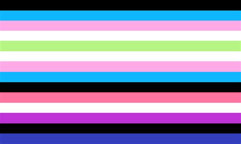 Trans Agender Genderfluid Pride Flag By Jfifles On Deviantart