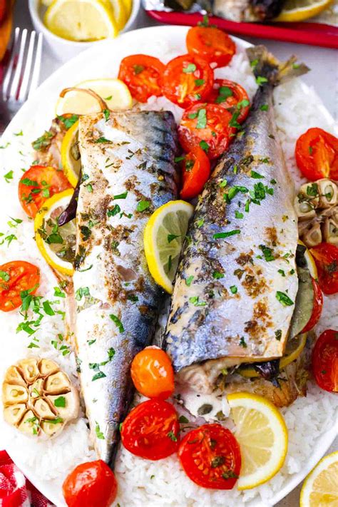 Oven Roasted Spanish Mackerel Recipe Sandsm
