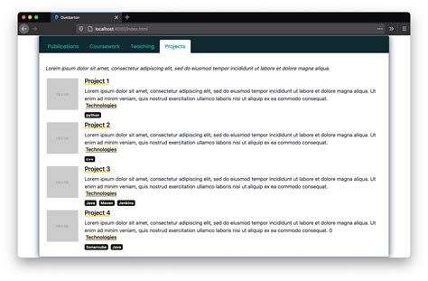 GitHub Tcbutler320 Jekyll Theme Dumbarton Dumbarton Is A Jekyll
