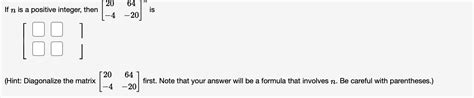 Solved If N Is A Positive Integer Then N Chegg Com