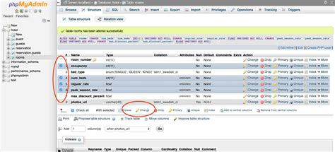 Mysql How Can I Set Up Integers In Phpmyadmin To Be Unsigned By